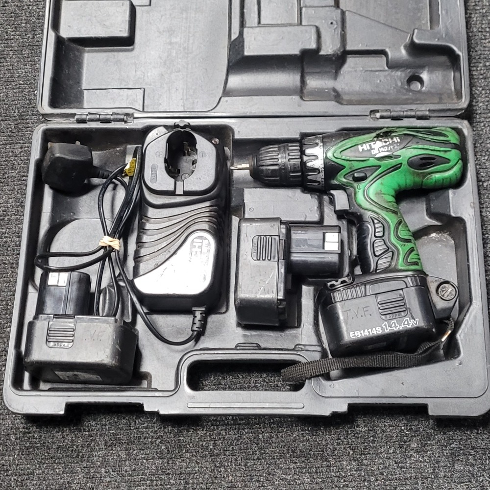 Pre-owned Hitachi Cordless Drill ds14dvf3 - Own4Less